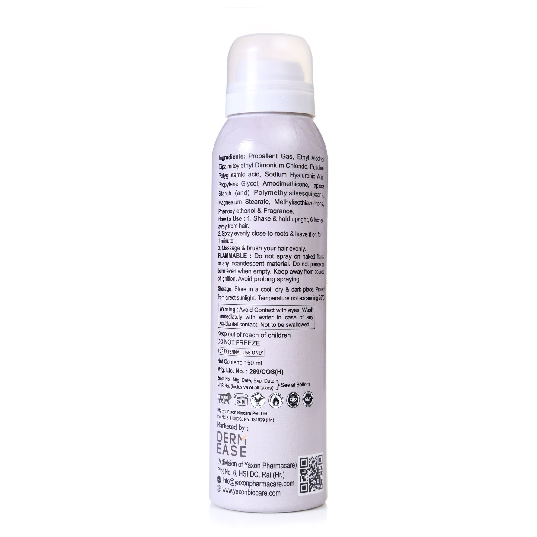 Dry Shampoo for Hair Cleansing and Care – Dermease Store