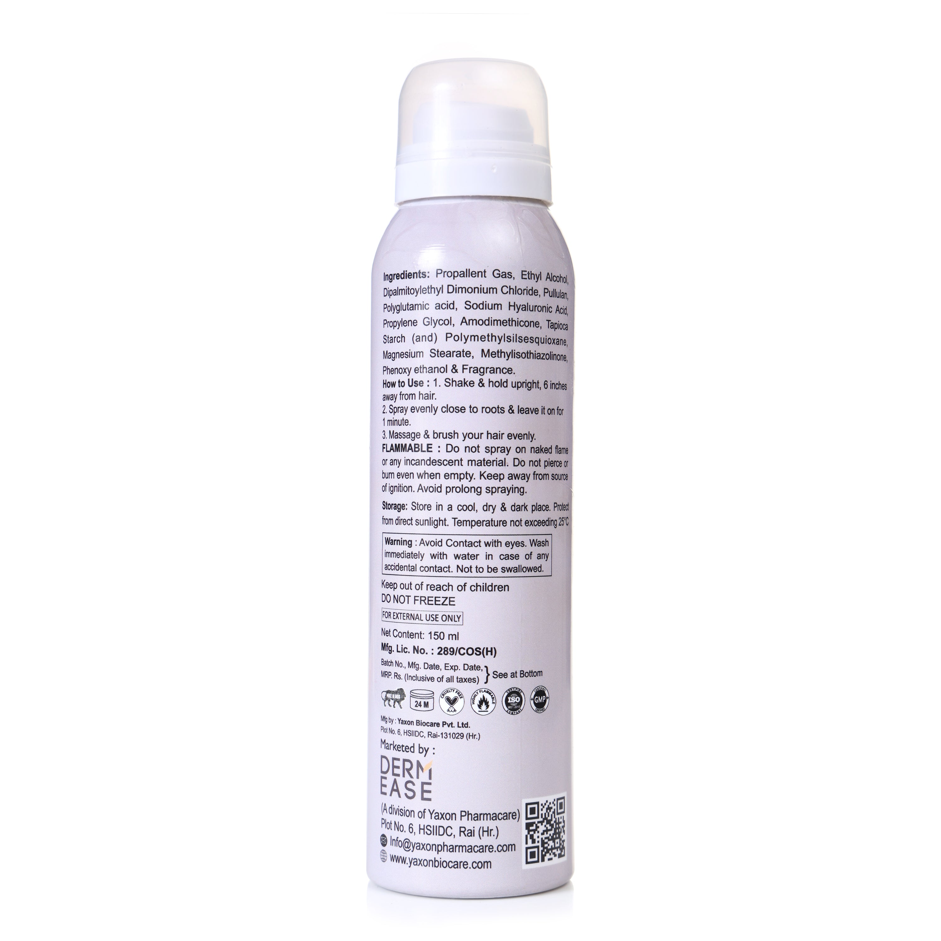 Dry Shampoo for Hair Cleansing and Care – Dermease Store