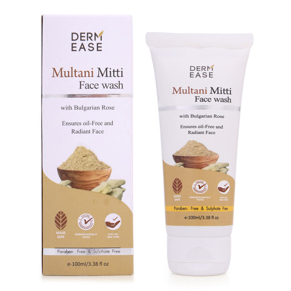 Multani Mitti Face Wash for Clear Skin – Dermease Store